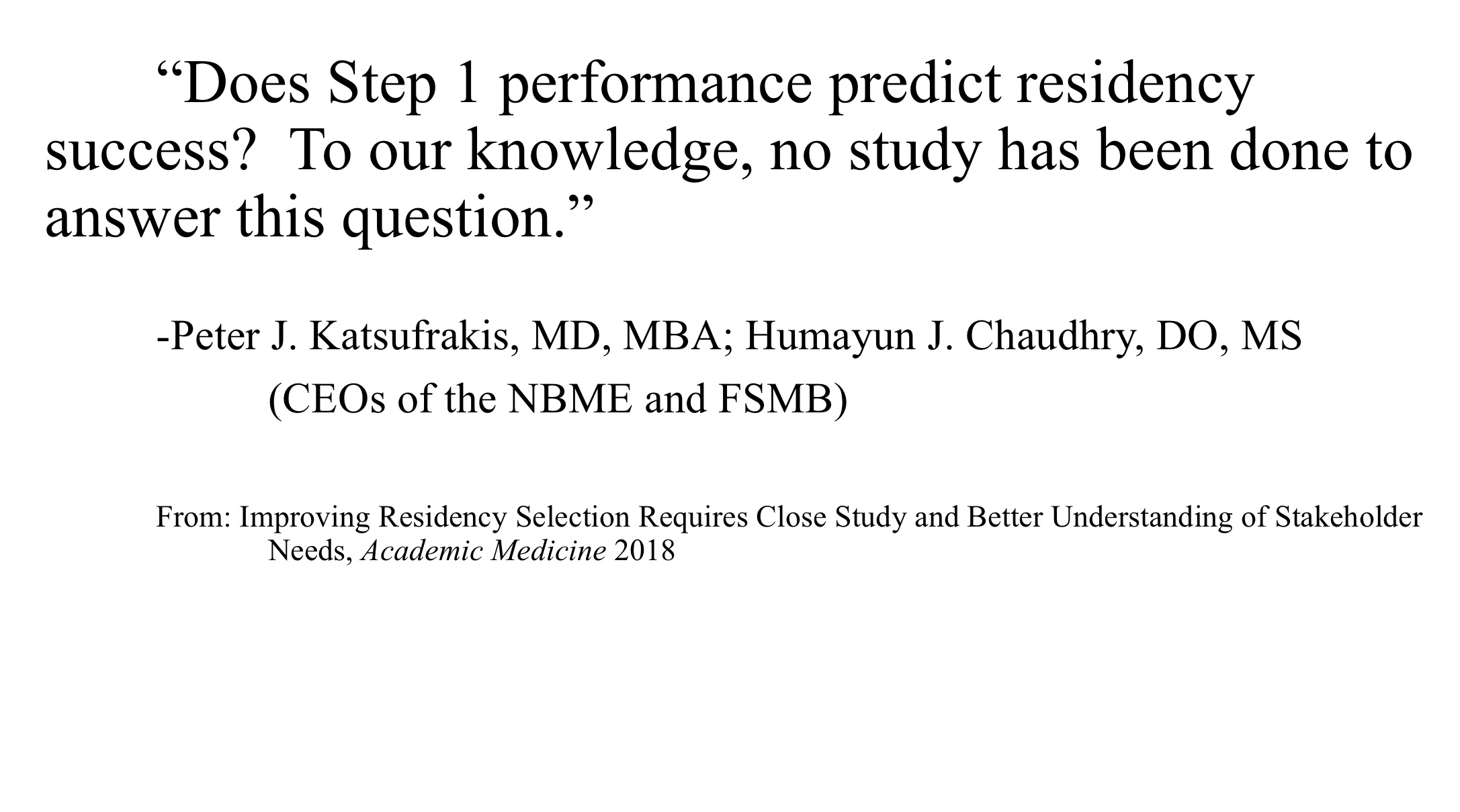 Checking the references: the evidence in support of Step 1 – The ...