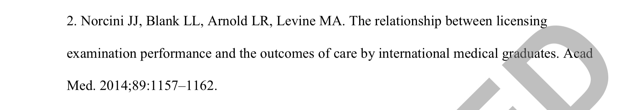 Checking the references: the evidence in support of Step 1 – The ...