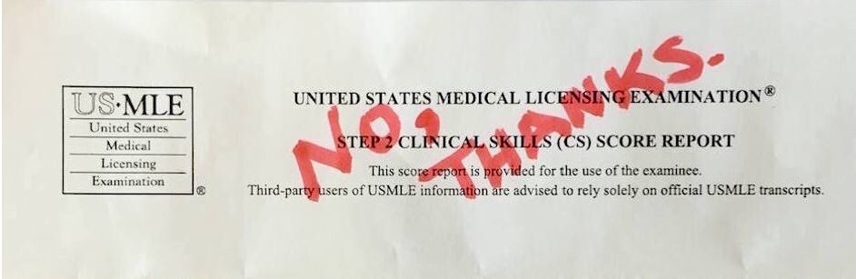 The End of USMLE Step 2 CS – Winners and Losers Edition – The Sheriff ...